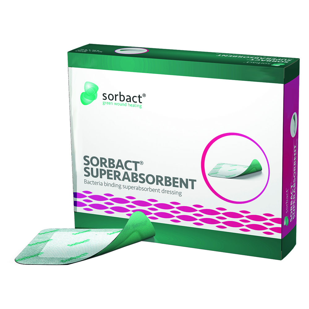 Sorbact Super Absorbent Wound Dressing, 20cm x 30cm – Delight Medicals